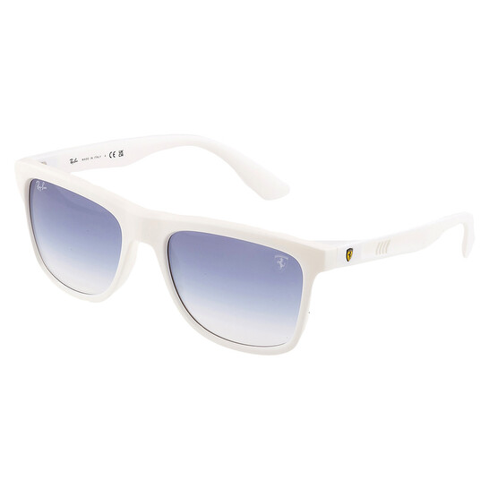 Ray-Ban Scuderia Ferrari Light Blue Gradient Square Unisex Sunglasses ...