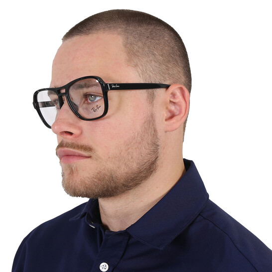 Ray-Ban Stateside Demo Square Unisex Eyeglasses RX4356V 2000 58 ...