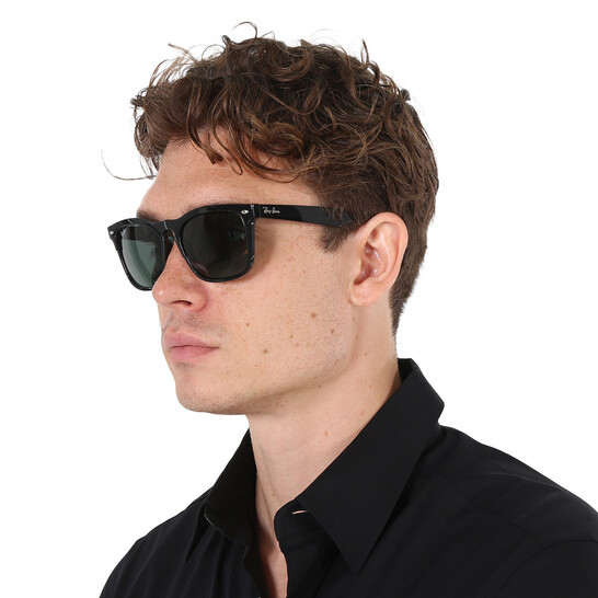 Ray-Ban Steve Dark Green Square Unisex Sunglasses RB4487 662971 54 ...