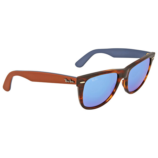 Ray-Ban Ray-Ban Wayfarer Classic Blue Flash Mirror Sunglasses RB2140 ...