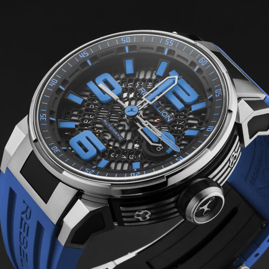 Rebellion Predator 2.0 Automatic Black Dial Men's Watch RB.PR2.3H.TI.BL ...