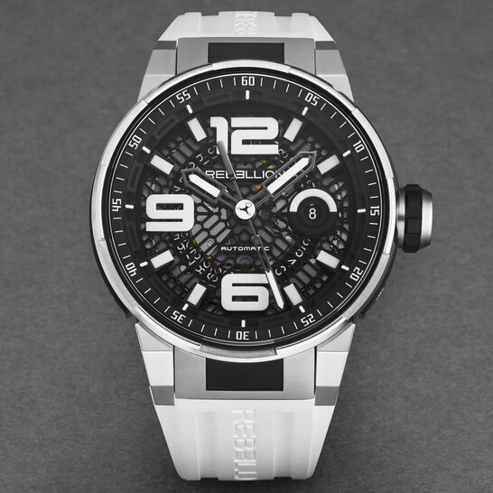Rebellion Predator 2.0 Automatic Black Dial Men's Watch RB.PR2.3H.TI.WH ...