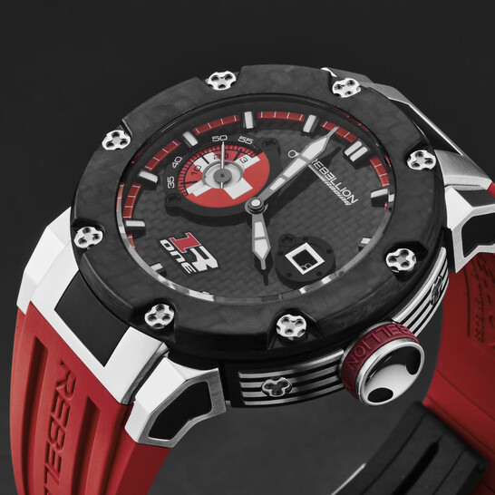 Rebellion Predator Automatic Black Dial Men's Watch RB.PR.3H.STCF.RONE ...