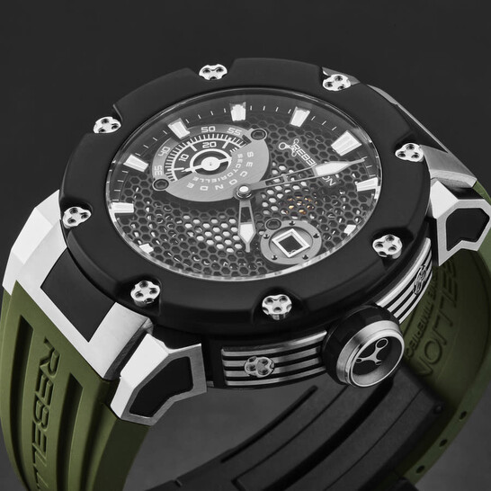 Rebellion Predator Automatic Black Dial Men's Watch RB.PR.3H.TIBC-3 ...