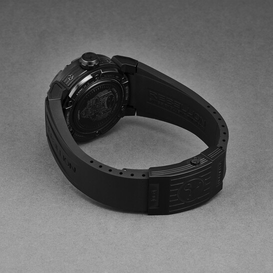 Rebellion Predator S Automatic Black Dial Men's Watch RB.PRS.3H.TB.BK ...