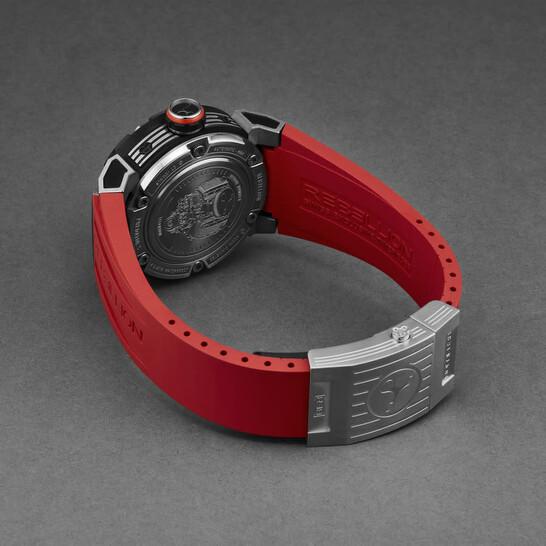 Rebellion Predator S Automatic Black Dial Men's Watch RB.PRS.3H.TI.TB ...