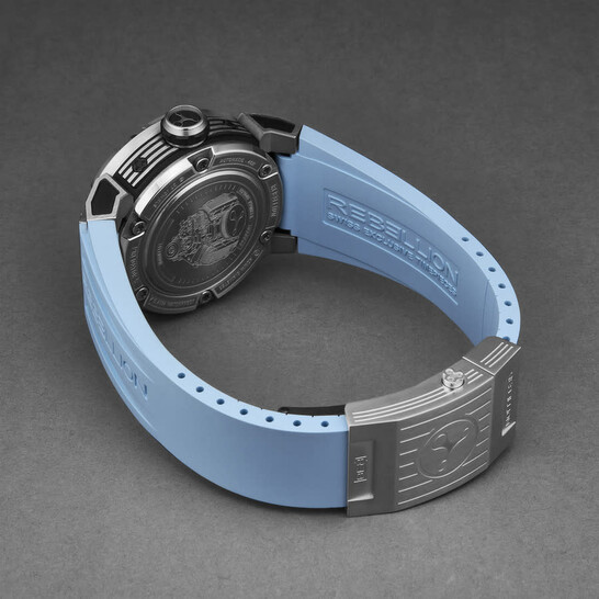 Rebellion Predator S Automatic Blue Dial Men's Watch RB.PRS.3H.TI.GPX ...