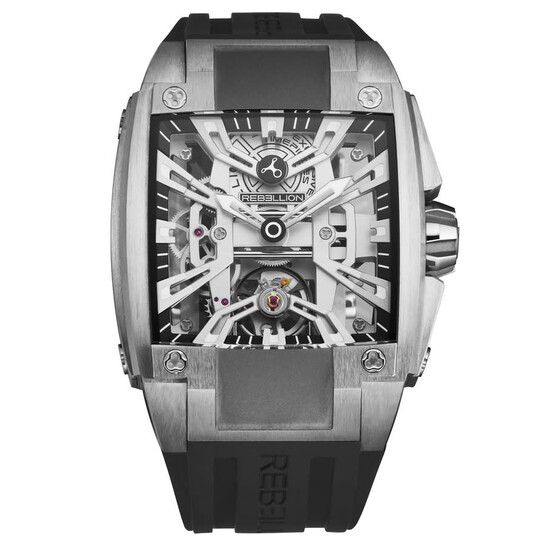 Rebellion Re-Volt Automatic Grey Dial Men's Watch RB.REV.2H.TI.RH.BK ...