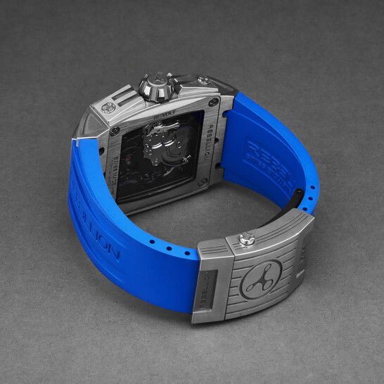 Rebellion Re-Volt Hand Wind Blue Dial Men's Watch RB.REV.2H.TB.BK ...