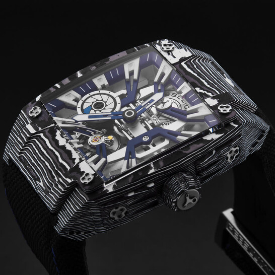 Rebellion Re-Volt Hand Wind Blue Dial Men's Watch RB.REV.3H.CA.VBO ...