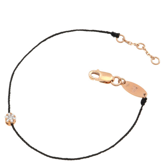 Redline Illusion Diamond String Bracelet, Size 15.5 cm 20-R-155-BLK ...