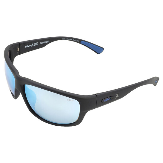 Revo Caper Blue Water Polarized Wrap Men's Sunglasses RE 1092 01 BL 66 ...