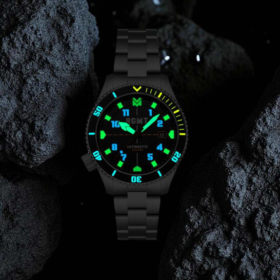 Rgmt Recon Diver Automatic Black Dial Men's Watch RG-8075-11 ...