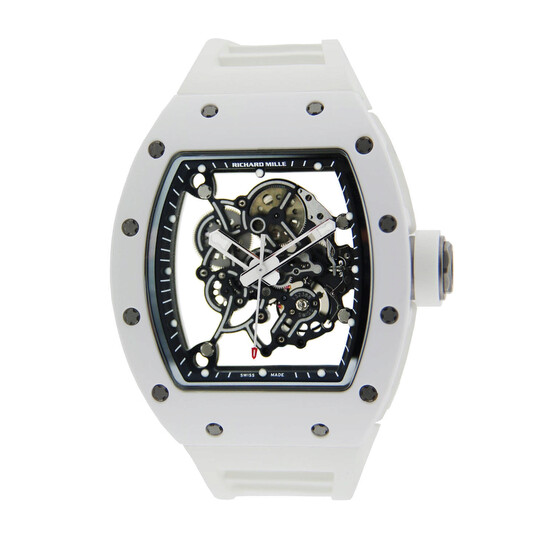 Richard Mille Bubba Watson White Ceramic Watch RM055 - Watches, Rm 055 ...