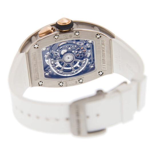 Richard Mille RM 037 Automatic Silver Dial Ladies Watch RM037 AO WG ...