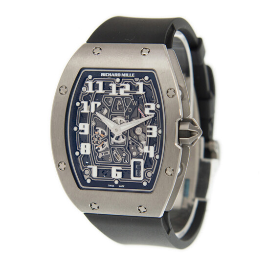 Richard Mille RM 67 Extra Flat Automatic Black Dial Watch RM67-01 ...