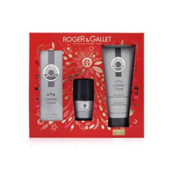 Roger & Gallet Men's L'Homme Cedre Coffret Gift Set Fragrances ...