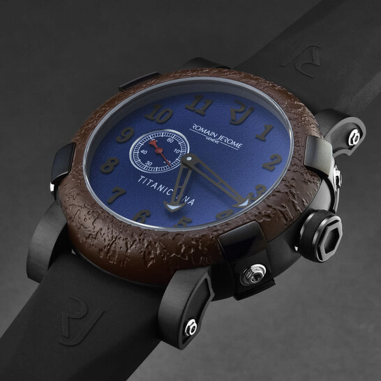 Romain Jerome Titanic Automatic Blue Dial Men's Watch RJ.TI.AU.502.20 ...