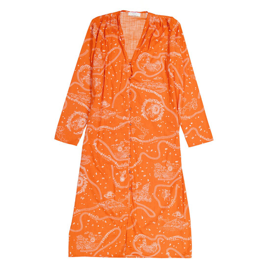 Roseanna Ladies Lucio Edward Long Sleeve Cotton Dress, Brand Size 38 ...