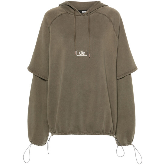 Rotate Ladies Green Enzyme Organic Cotton Hoodie, Size Large 1120842861 ...