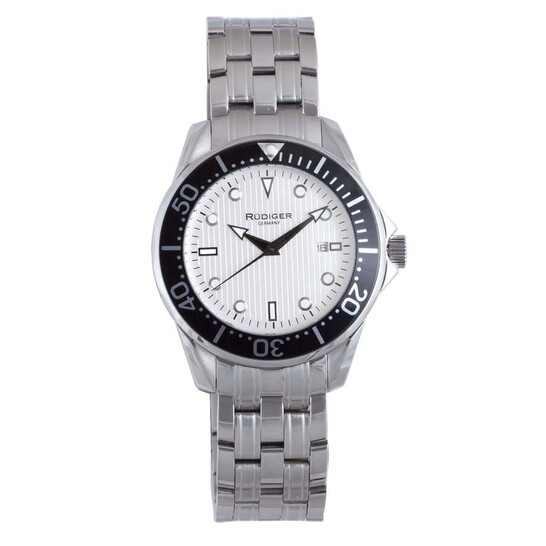 Rudiger Chemnitz White Dial Men's Watch R2000-04-001 846341065700 ...