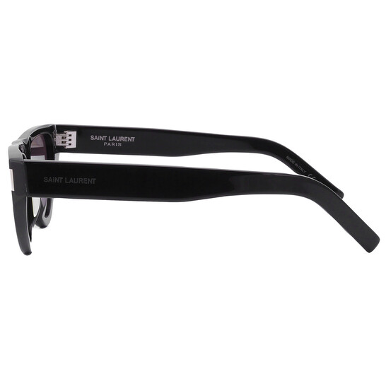 Saint Laurent Black Aviator Ladies Sunglasses SL 468 001 55 ...