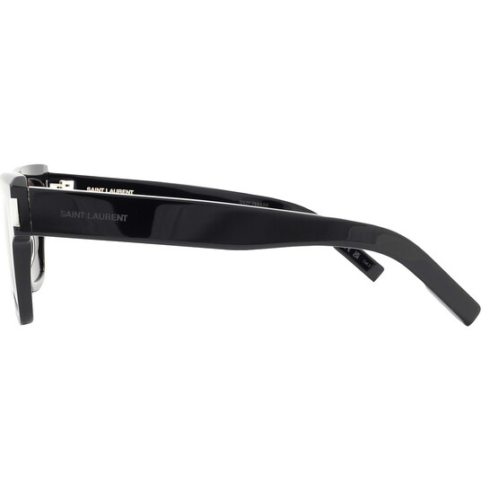 Saint Laurent Black Browline Men's Sunglasses SL 469 001 51 ...