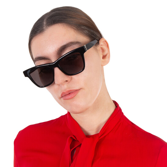 Saint Laurent Black Butterfly Ladies Sunglasses SL M106 001 52 ...