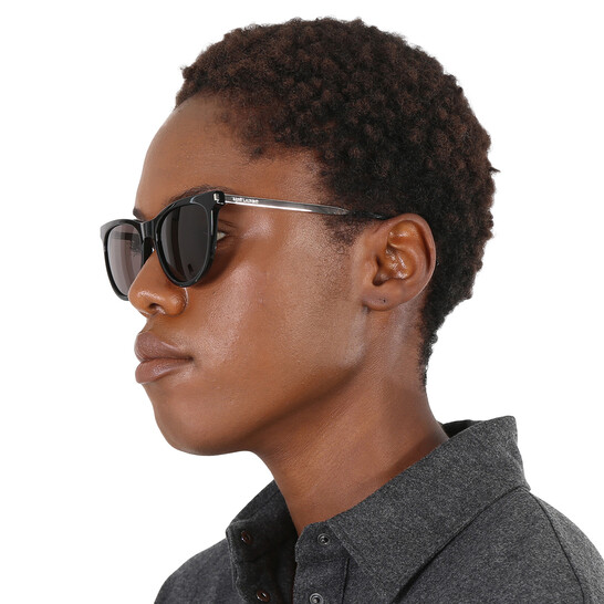 Saint Laurent Black Cat Eye Ladies Sunglasses SL 510 001 54 ...