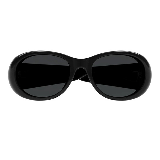 Saint Laurent Black Oval Ladies Sunglasses SL 736 001 52 889652520841 ...