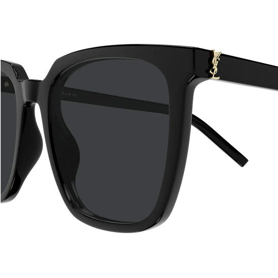 Saint Laurent Black Square Ladies Sunglasses SL M146 001 54 ...