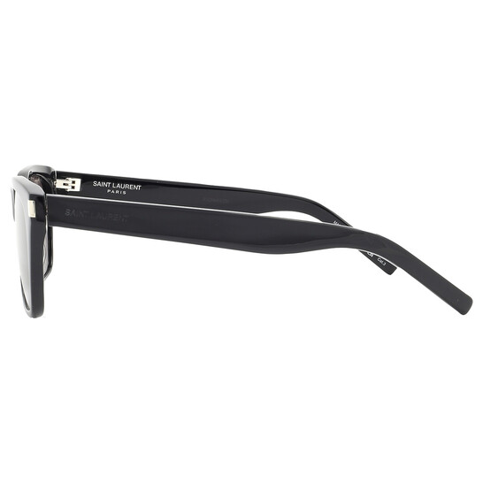 Saint Laurent Black Square Men's Sunglasses SL 598 001 56 889652429762 ...