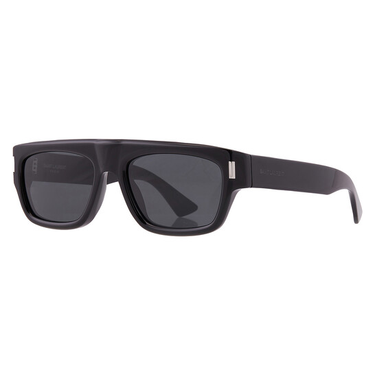 Saint Laurent Black Square Men's Sunglasses SL 762 001 55 889652555317 ...