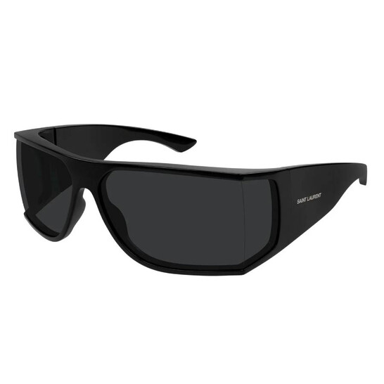 Saint Laurent Black Wrap Unisex Sunglasses SL 806 001 75 889652560915 ...
