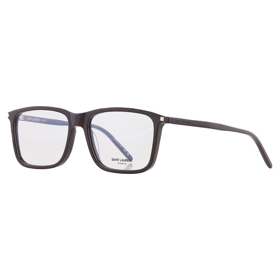 Saint Laurent Demo Rectangular Men's Eyeglasses SL 454 001 56 ...