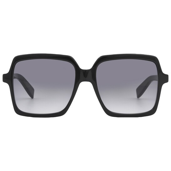 Saint Laurent Grey Gradient Square Ladies Sunglasses SL 174 001 56 ...