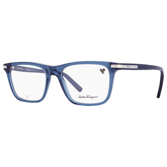 Ferragamo Salvatore Ferragamo Demo Square Men's Eyeglasses SF2959 414 ...