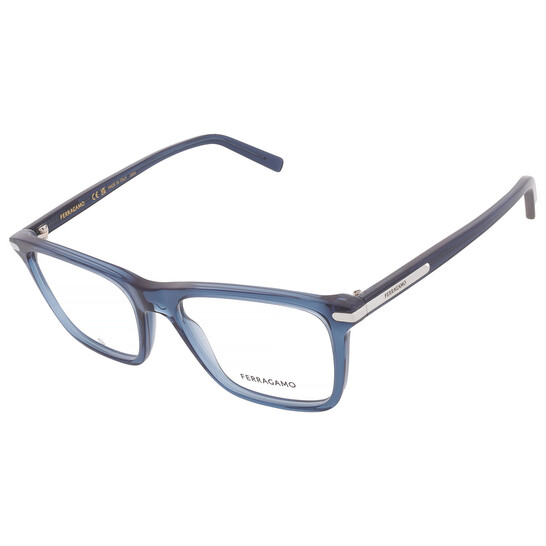 Ferragamo Salvatore Ferragamo Demo Square Men's Eyeglasses SF2959N 414 ...