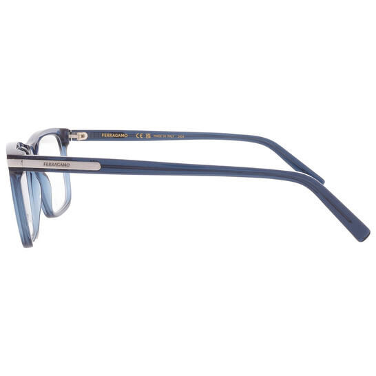 Ferragamo Salvatore Ferragamo Demo Square Men's Eyeglasses SF2959N 414 ...