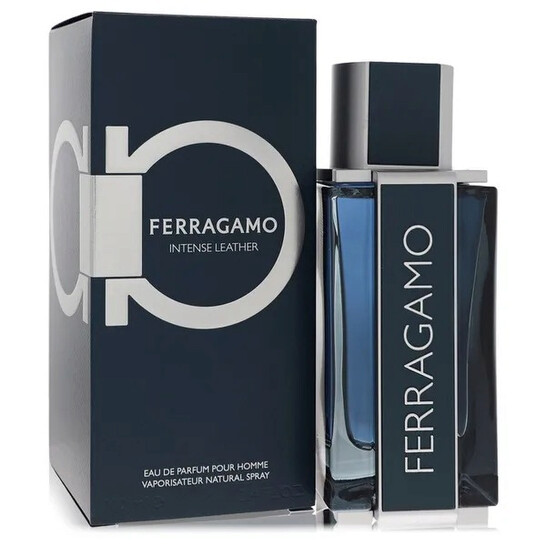 Salvatore Ferragamo Men's Intense Leather EDP Spray 3.4 oz Fragrances ...