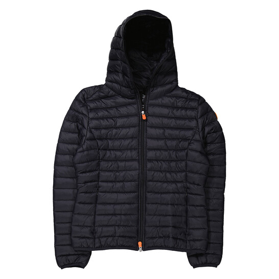 Save The Duck Black Dizy Giga Puffer Jacket, Brand Size 2 (Medium) D33620W-GIGA16-10000 ...