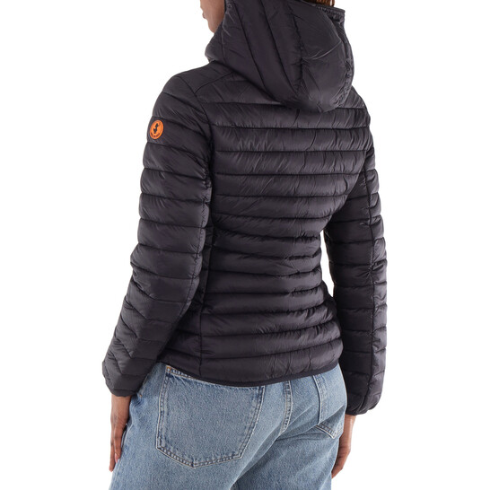 Save The Duck Daisy Hooded Puffer Jacket, Brand Size 3 (M/L) D33620W-GIGA01-10000 - Clothing ...