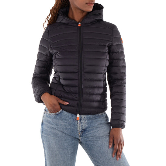 Save The Duck Daisy Hooded Puffer Jacket, Brand Size 3 (M/L) D33620W-GIGA01-10000 - Clothing ...