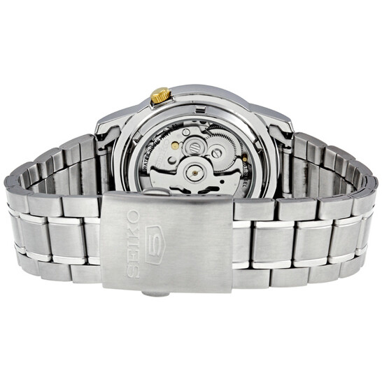 Seiko 5 Automatic Stainless Steel Blue Dial Men's Watch SNKK11 ...