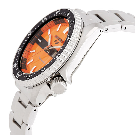 Seiko 5 Sports Automatic Orange Dial Men's Watch SRPK11 - Watches, 5 ...