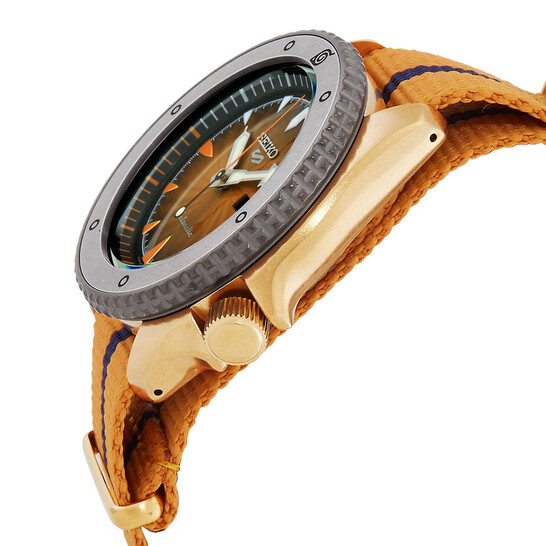 Seiko 5 Sports Naruto & Boruto Automatic Orange Dial Men's Watch ...