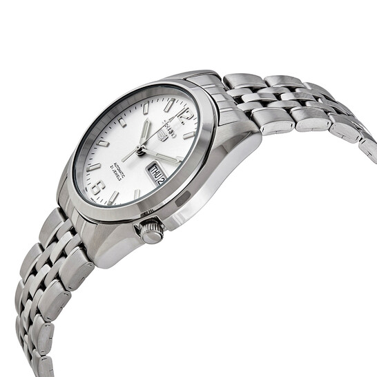 Seiko Automatic Silver Dial Men's Watch SNK385K 0722631291274 - Watches ...