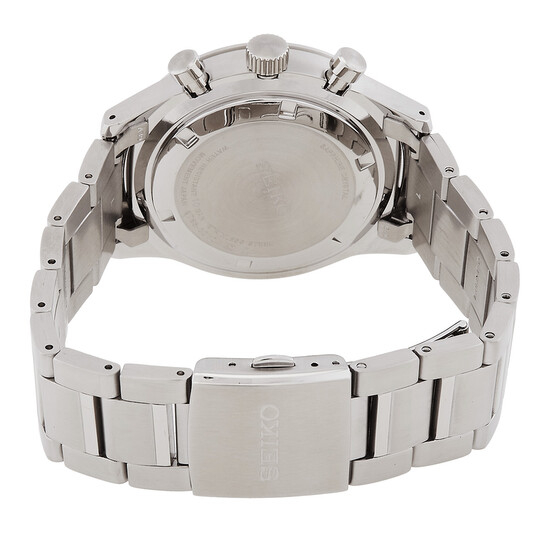 Seiko Chronograph Quartz Black Dial Men's Watch SSB413P1 4954628247056 ...