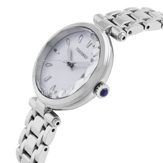 Seiko Discover More Quartz Light Blue Dial Ladies Watch SRZ553P1 ...