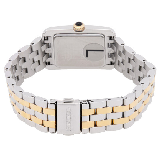 Seiko Essentials Quartz Silver Dial Ladies Watch SWR093 029665222251 ...
